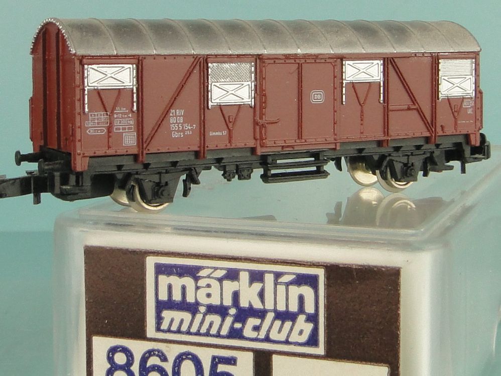 Märklin Mini Club 8605 Gedeckter Güterwagen (D'occasion) à pour CHF 19 ...