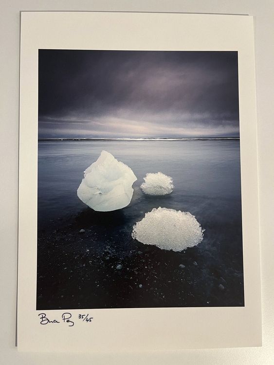 Bruce Percy - Diamond beach #1, Iceland, Limited Edition (Neu (gemäss ...