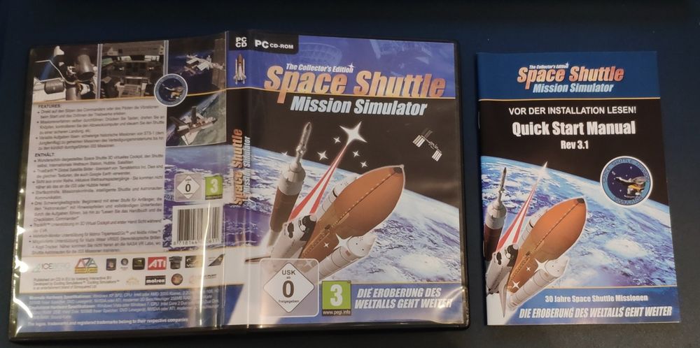 PC CD-ROM / Space Shuttle Mission Simultar / Windows 7 und ? (Gebraucht ...
