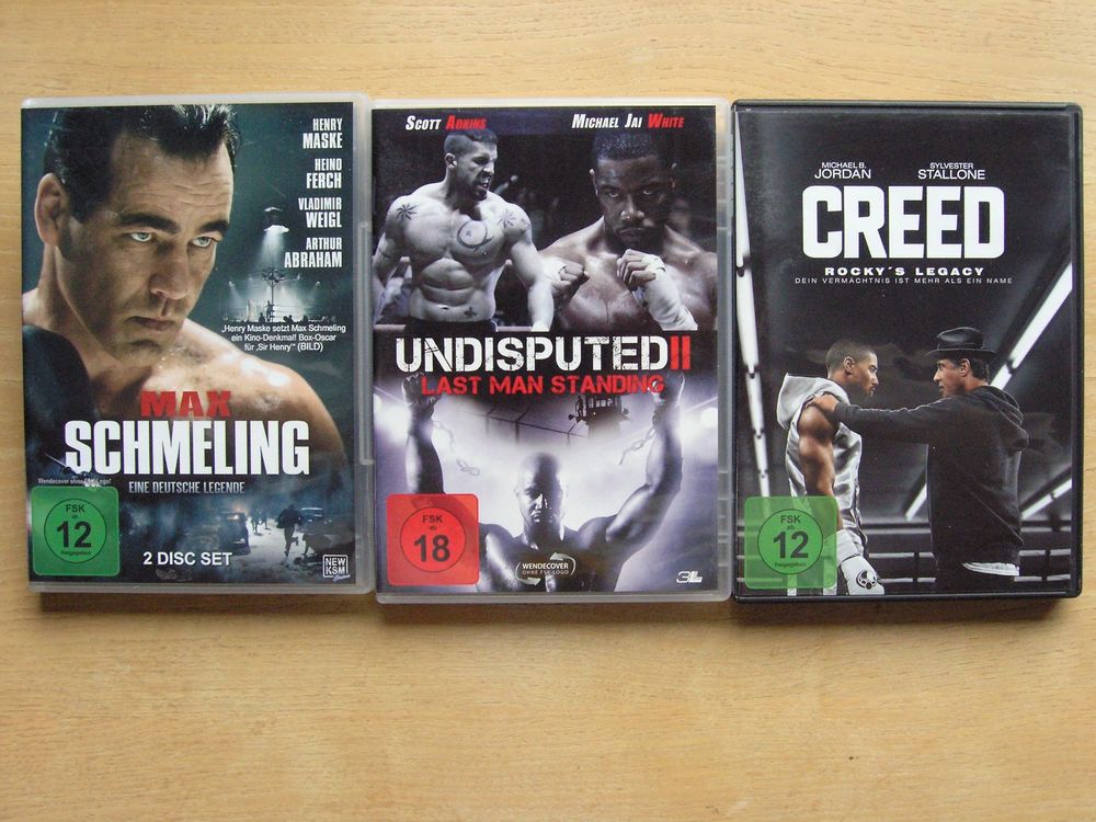 KAMPFSPORT TRILOGIE Undisputed II/ CREED/ Max Schmeling | Kaufen auf ...