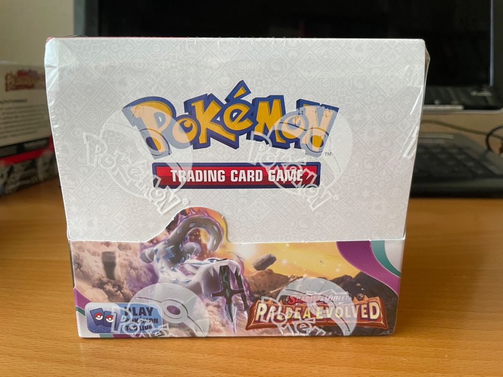 Pokémon Paldea Evolved Display EN (Neu und originalverpackt) in Rombach ...
