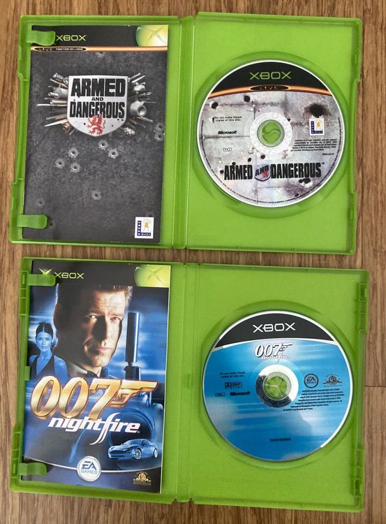 James Bond 007 Nightfire + Armed and Dan XBOX Classic Games (Gebraucht ...