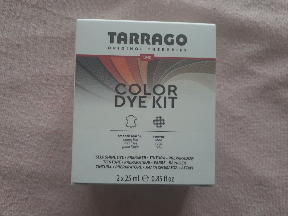 Tarrago Color Dye Kit Dark Brown Teinture Brune (Neu und ...