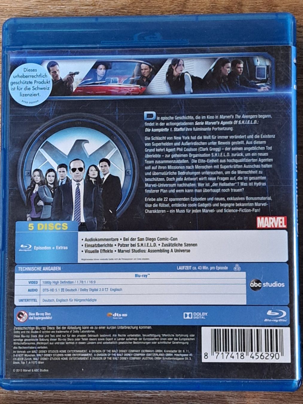 Blu-ray AGENTS OF S.H.I.E.L.D. Staffeln 1-5 (25 Discs) (Neu (gemäss ...