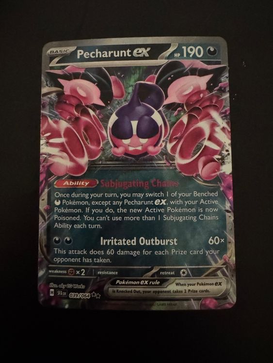 Mega Pecharunt EX Pokemon Card (Neu (gemäss Beschreibung)) in Nidau für ...