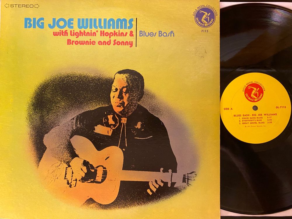 Big Joe Williams – Blues Bash [LP US 1973] (Gebraucht) in Tamins für CHF 10 – mit Lieferung auf ...