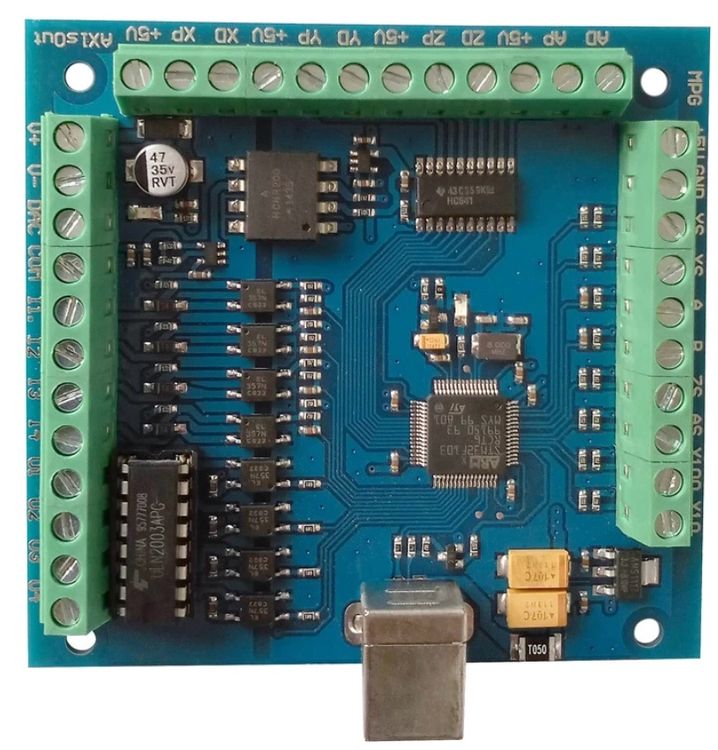 Cnc Breakout Board Usb Mach3 4 Achsen 100khz Stepper Kaufen Auf Ricardo