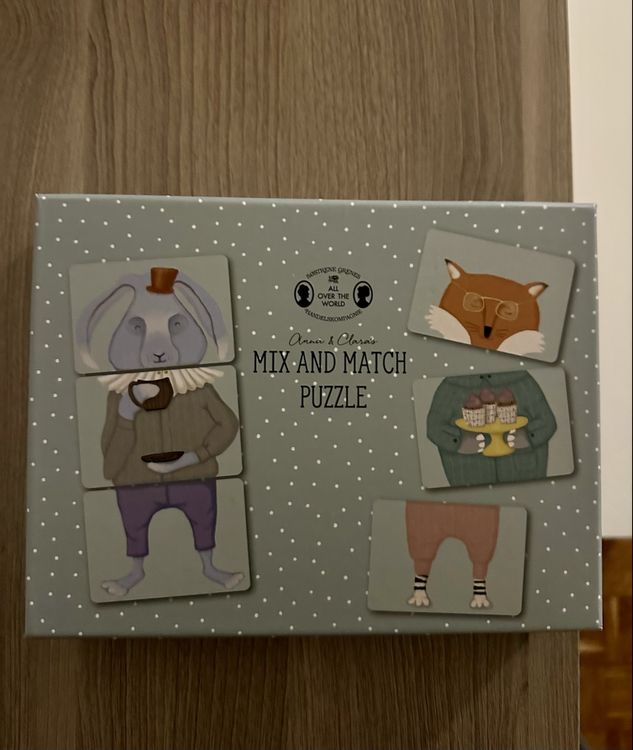 Tier Puzzle Mix & Match Spiel für Kleinkinder (Neu und originalverpackt ...