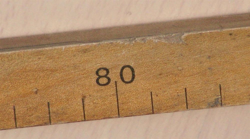 Holzlineal / Meterstab antik, 1 Meter (Antik) in Oberriet SG für CHF 16 ...