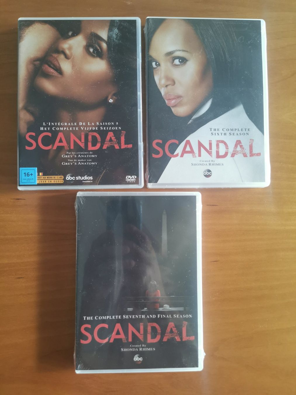 Serie Scandal. DVD Staffel 1-7 Komplett Deutsch Englisch FR (Gebraucht) in Birmensdorf ZH für ...
