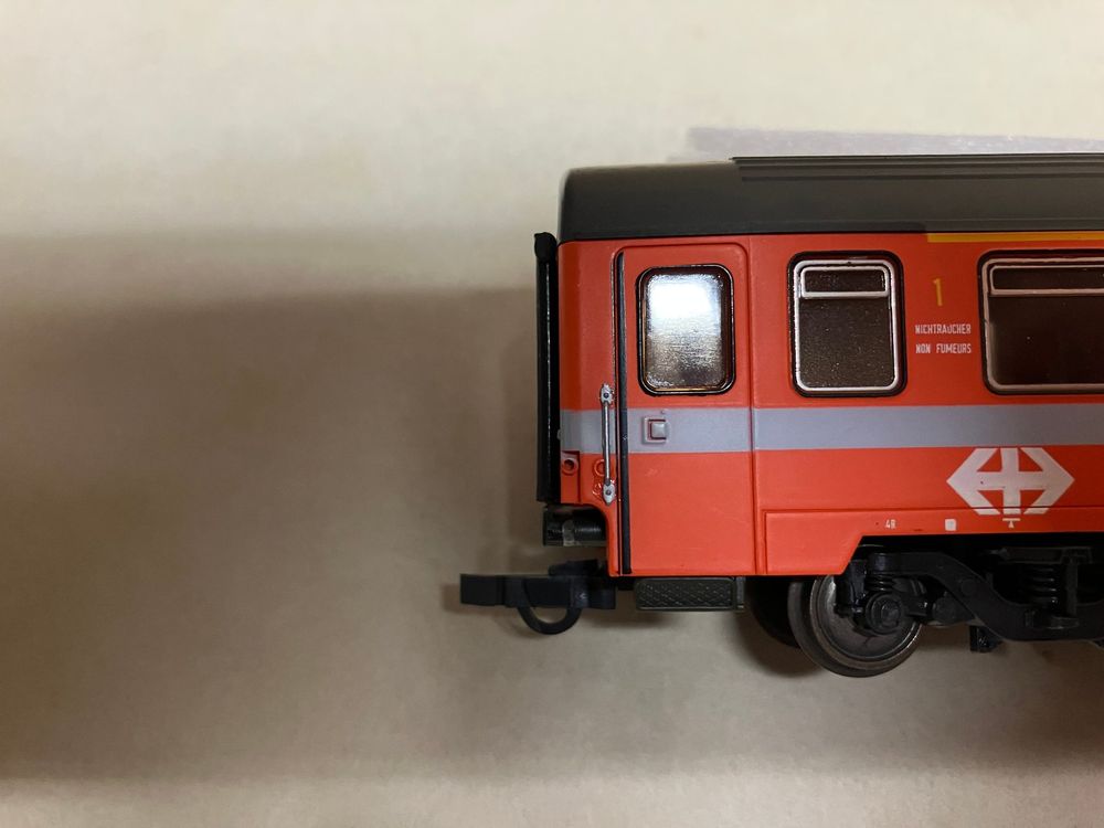 Roco 2 SBB Eurofima Reisezugwagen Am und Bcm, H0 GS (Gebraucht) in Neuendorf für CHF 12 – mit ...