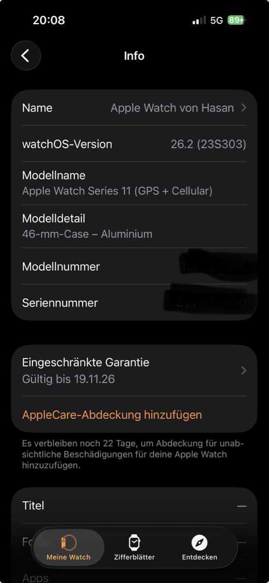 Apple Watch 11 GPS + Cellular (Neu und originalverpackt) in Brugg AG ...