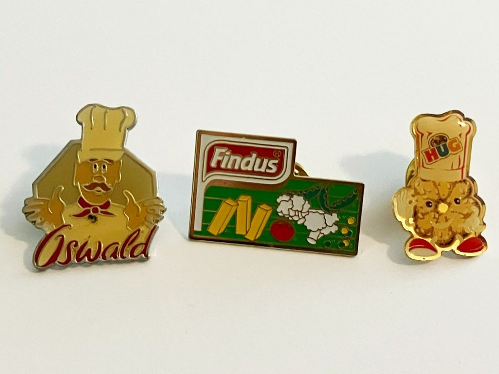 3 Pins Oswald Findus Hug 90er Sammler Vintage Rarität | Kaufen auf Ricardo