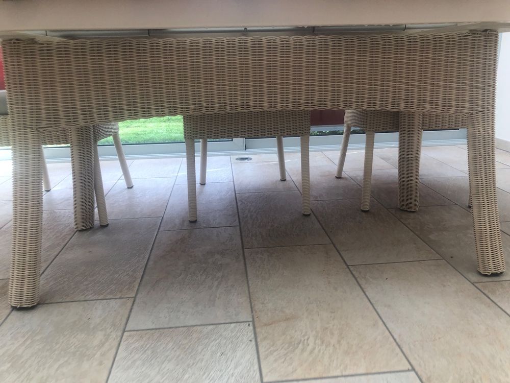 Garpa: Garten/Wintergarten: Esstisch, 6 Stühle samt Kissen | Kaufen auf ...