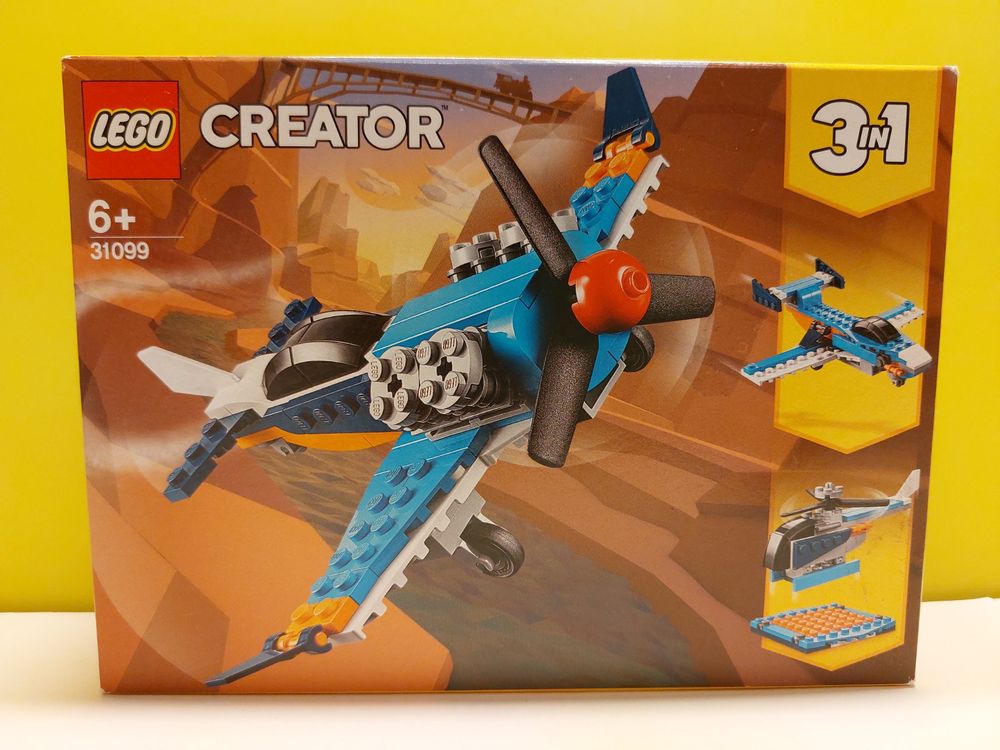 LEGO 31099 Creator Propellerflugzeug NEU (Neu und originalverpackt) in ...