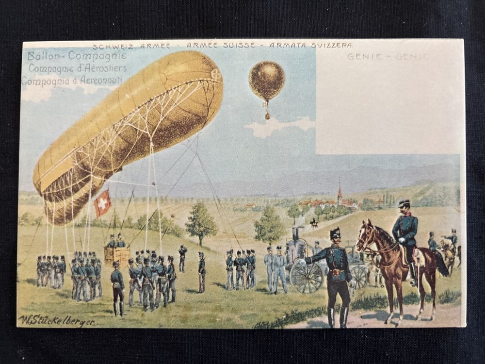 AK - Schweizer Armee, Ballon-Compagnie | Kaufen auf Ricardo