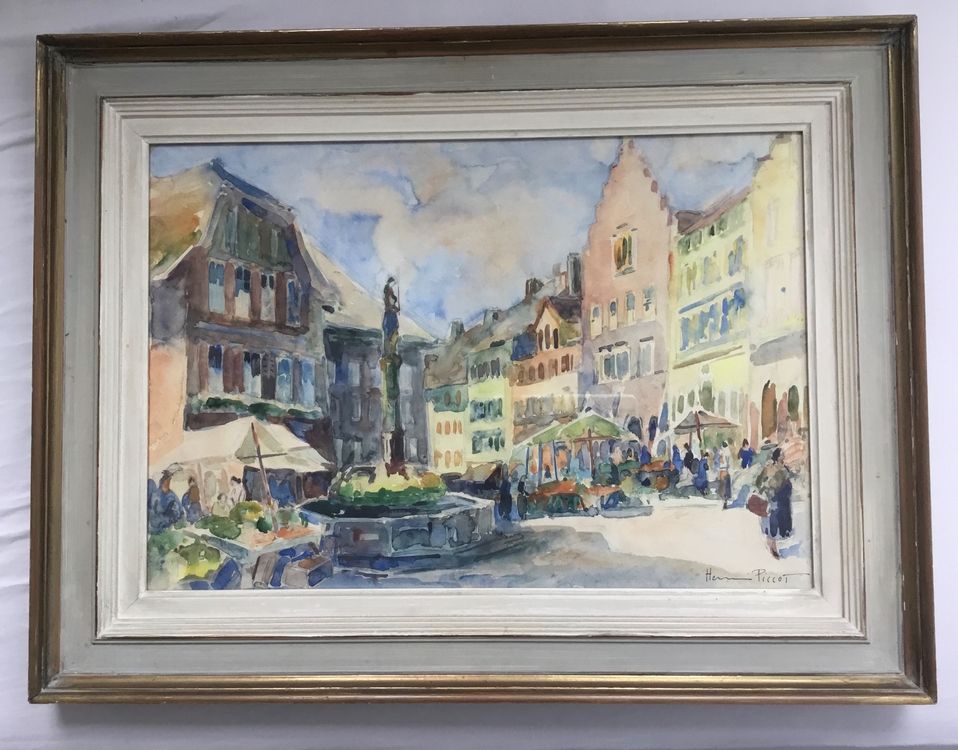 Aquarell von Henri Piccot | Kaufen auf Ricardo