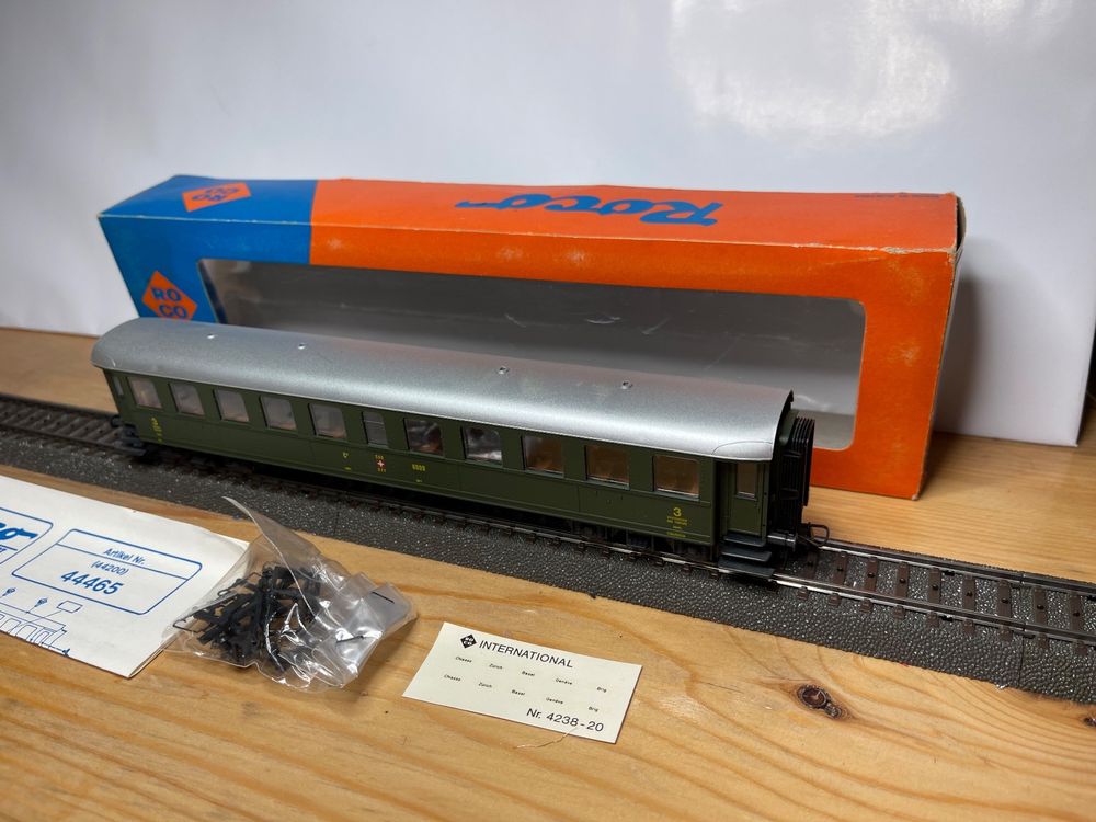 Roco 44200B SBB Personenwagen 3. Klasse | Kaufen auf Ricardo