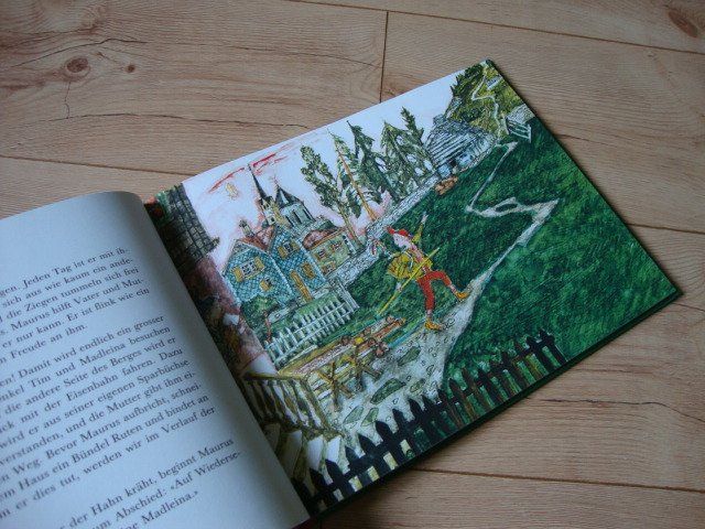 Schweiz Kinderbuch von ALOIS CARIGIET Maurus und Madleina (Gebraucht ...