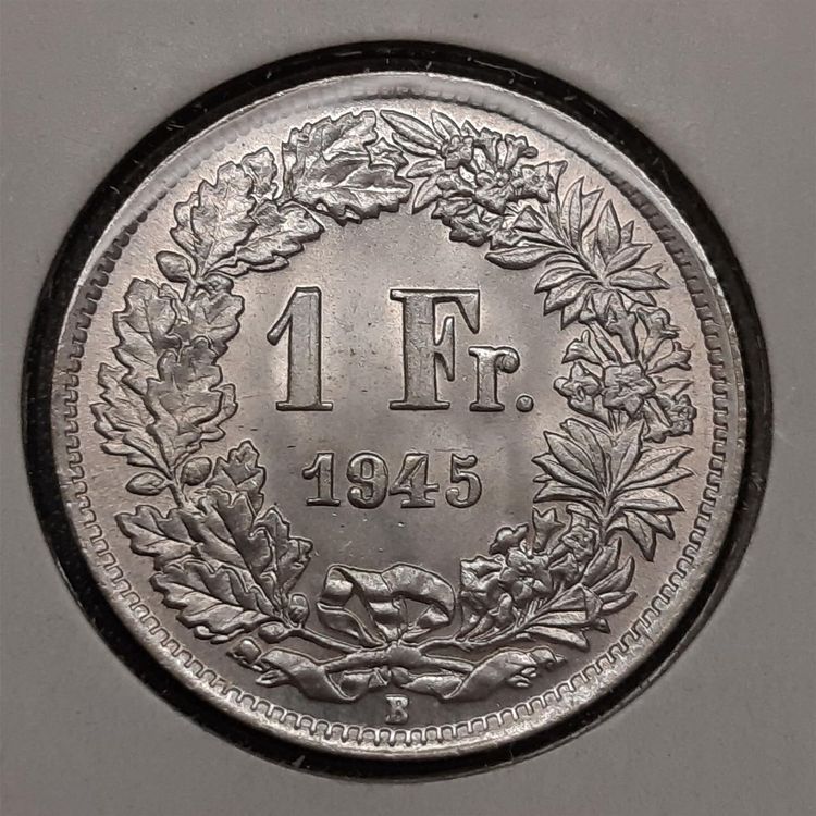 1 Franken 1945 stgl (143.9) (Neu (gemäss Beschreibung)) in Pfäffikon ZH für CHF 10 – mit ...