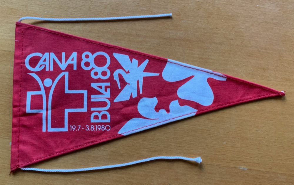 Fanion Scout Camp Cana Bula 1980 (Gebraucht) in THONEX für CHF 2 – mit ...