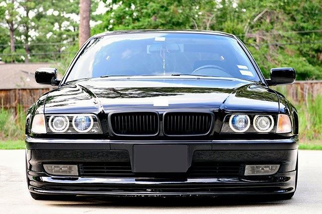 Für BMW E38 Front Grill Schwarz Matt | Kaufen auf Ricardo