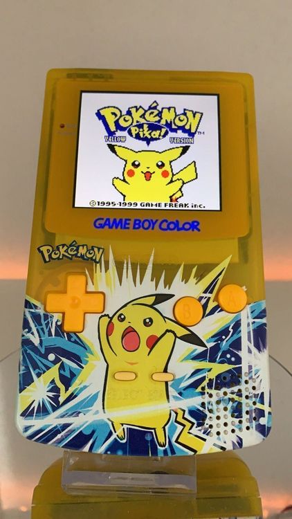 Pikachu Mod Game Boy Color IPS + Spiel (Gebraucht) in Zürich für CHF ...