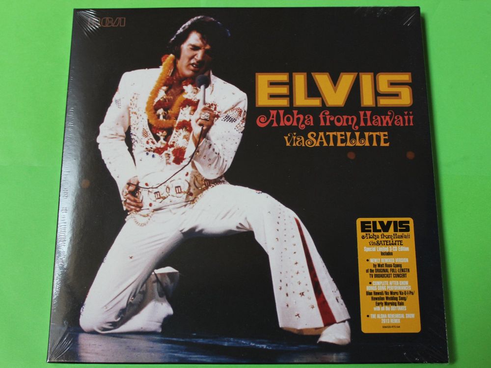 Elvis Presley - Aloha from Hawaii 3CD Edition FTD OVP! (Neu und ...