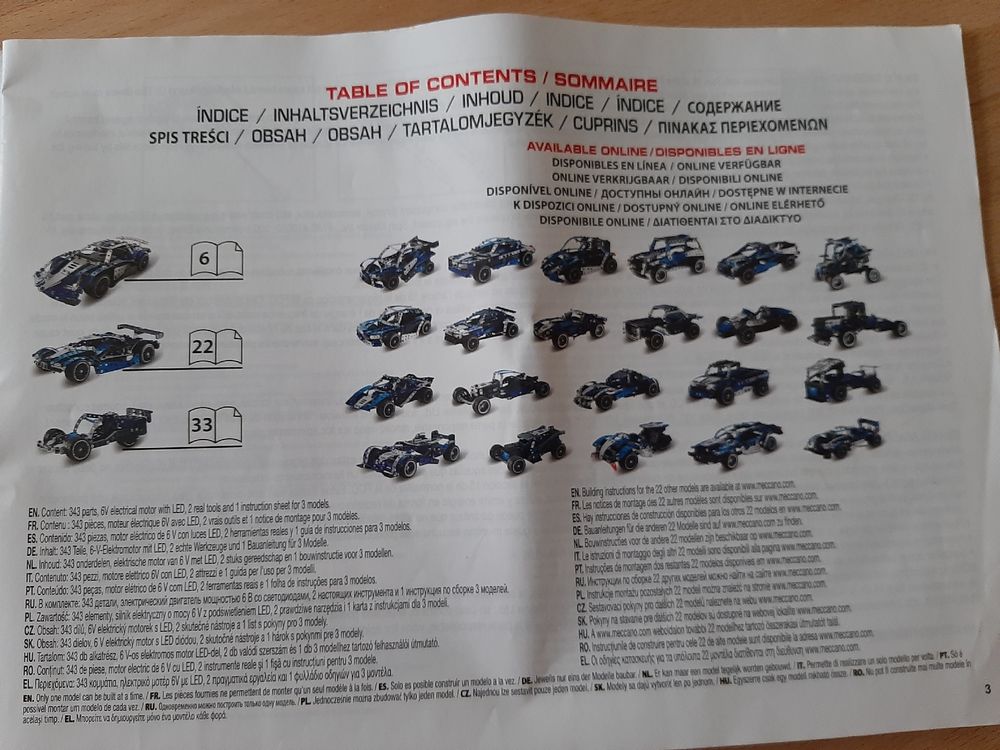 MECCANO motorized SUPERCAR 25 in 1, engeneering & robotics | Kaufen auf ...