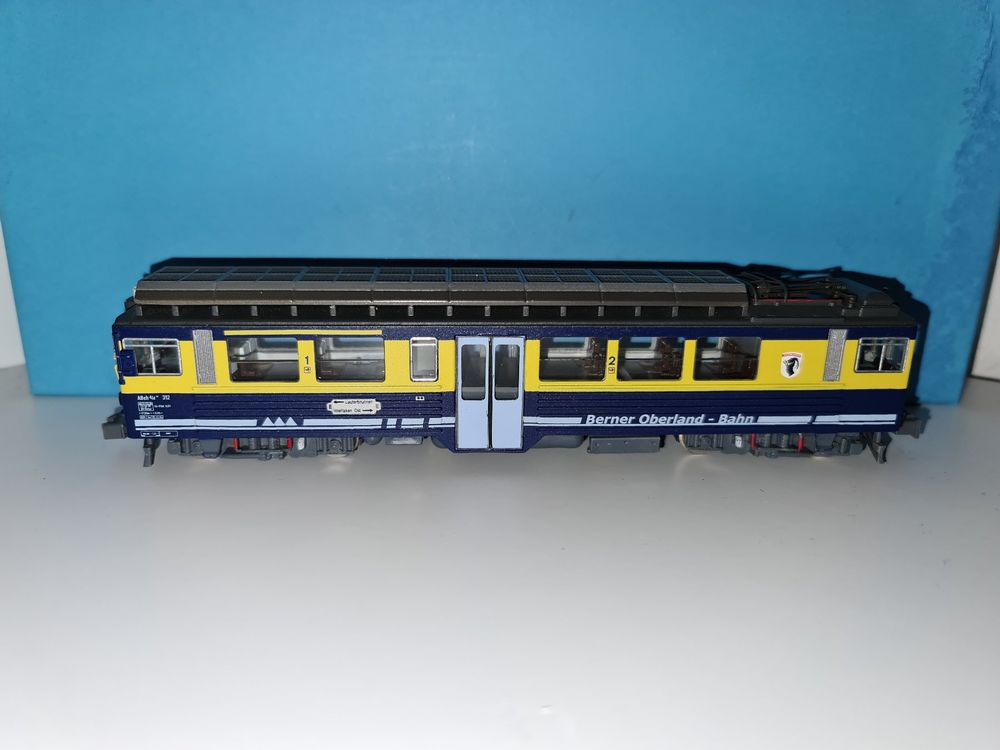 Malutram / Bühler - BOB Pendelzug ABeh 4/4 312 und BDt 402 (Gebraucht) in Matten b. Interl für ...
