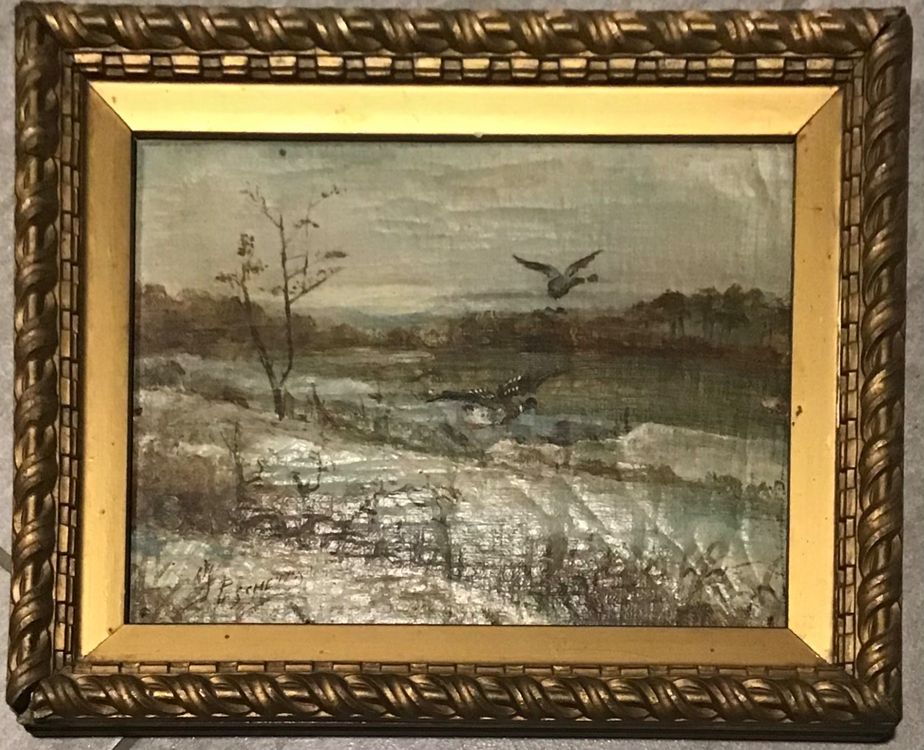 Landschaft Gemälde mit Enten Unleserlich Signiert (Gebraucht) in Root für CHF 20 – mit Lieferung ...