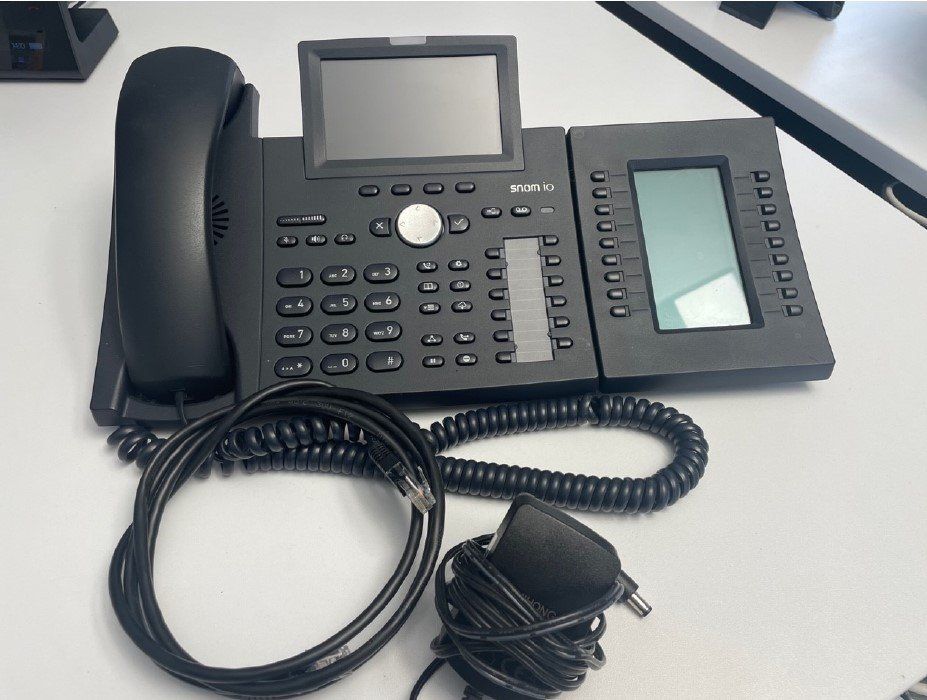 Snom D375 Tischtelefon und Expansions-Modul D3 | Kaufen auf Ricardo