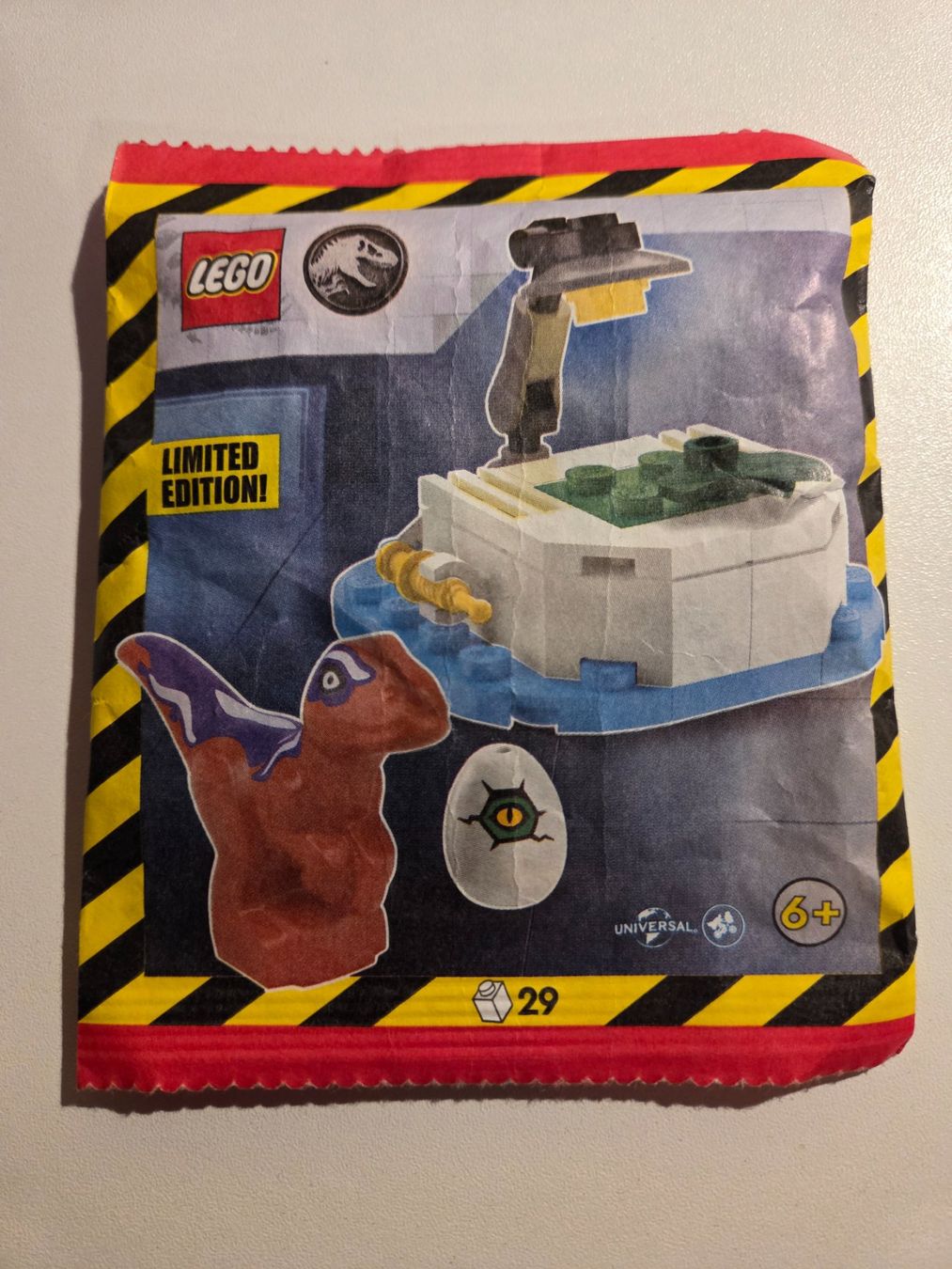 LEGO Jurassic World 122401 Laboratory with Raptor paper bag (Neu und ...