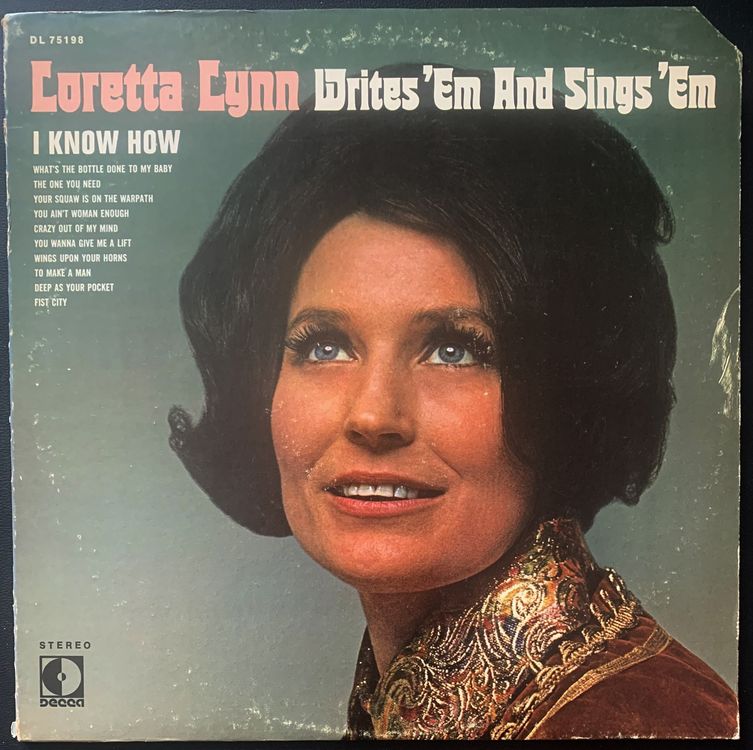 Loretta Lynn - Writes Èm And Sings`EM (Gebraucht) in Feldbach für CHF 9 ...