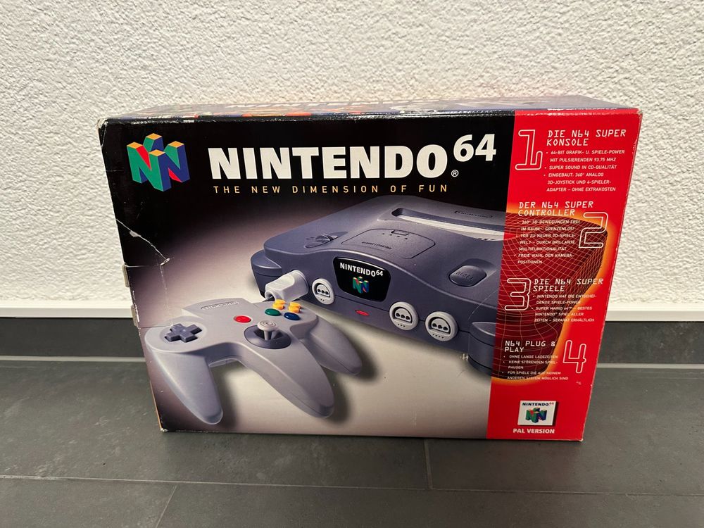 Nintendo 64 - N64 in OVP (Gebraucht) in Herznach für CHF 239 – mit ...