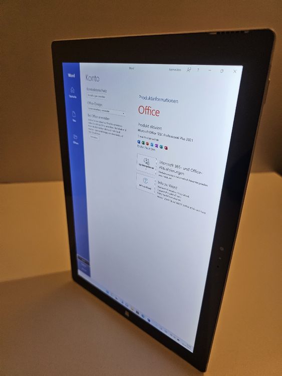 Surface Pro 3 & Windows 11 & Ms Office 2021 / Intel i5, 128G (Gebraucht) in SCHAFFHAUSEN für CHF ...