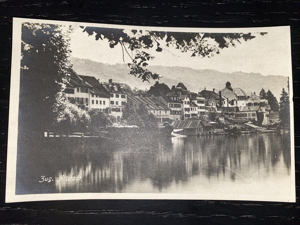 Alte Postkarte Zug Altstadt (Gebraucht) in Delémont für CHF 8 – mit Lieferung auf Ricardo kaufen