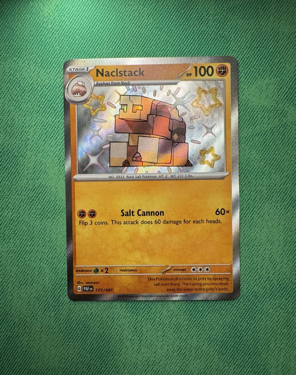 Pokemon Naclstack (177/091) (Neu (gemäss Beschreibung)) in Rümlang für ...