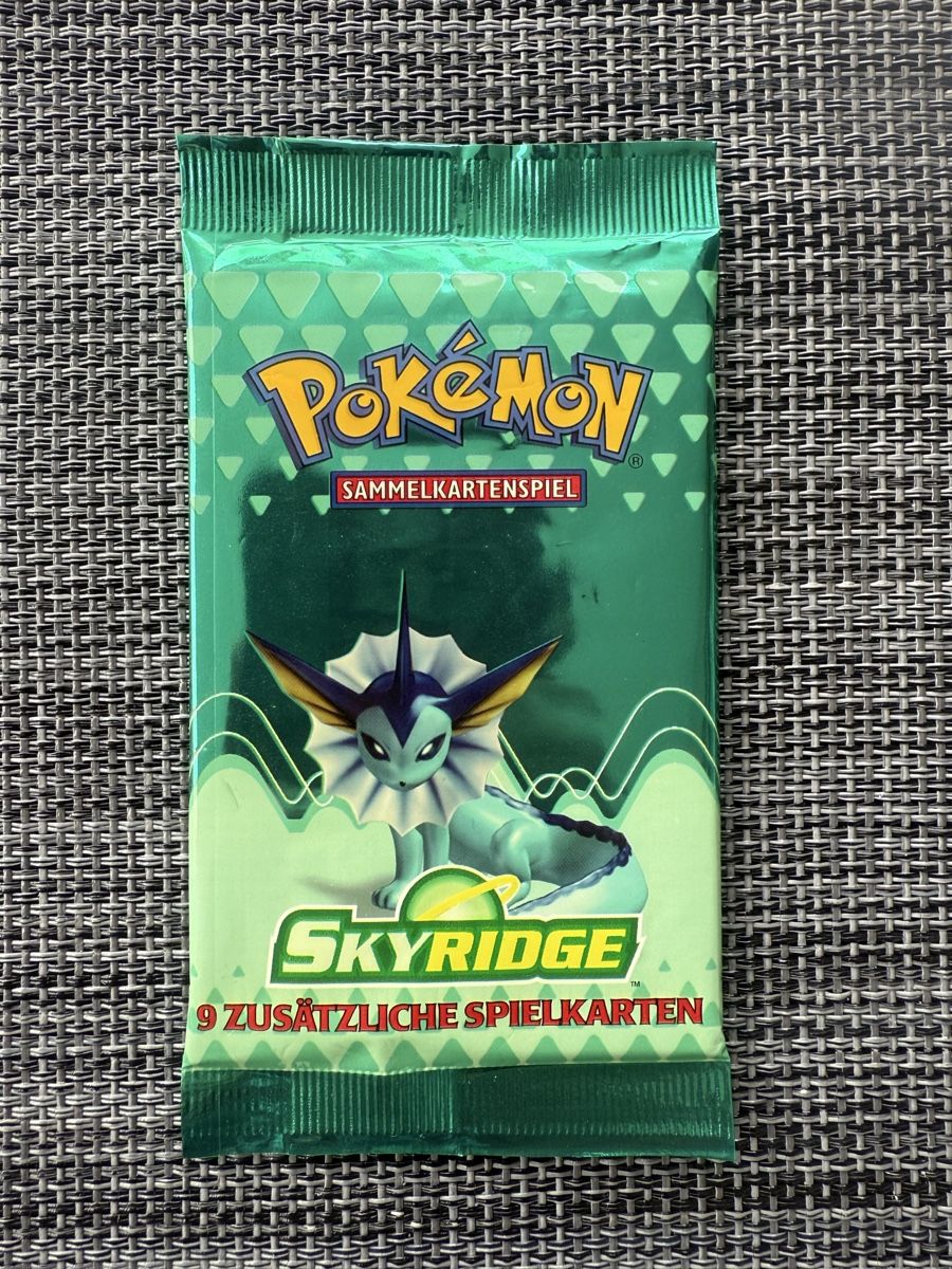 Pokemon Skyridge Booster (Neu und originalverpackt) in Zürich für CHF ...