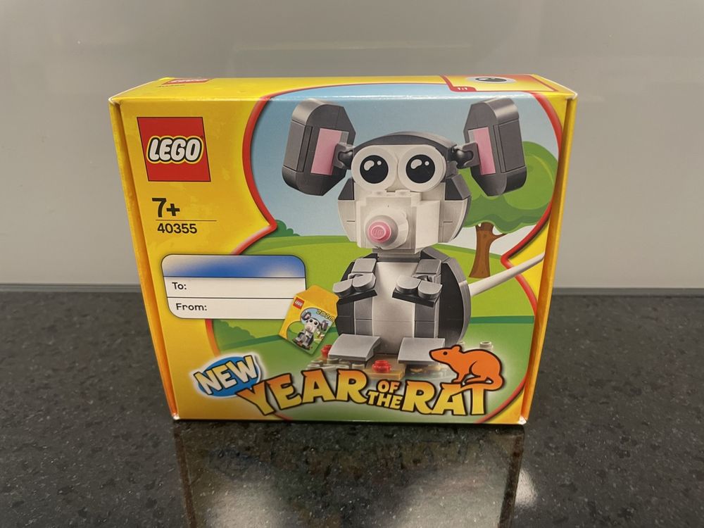 LEGO® 40355 - Jahr der Ratte - Neu & OVP (Neu und originalverpackt) in ...