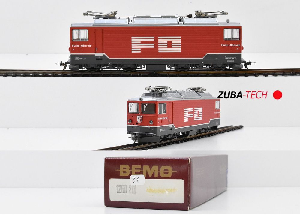 Bemo 1260211 E-Lok Ge 4/4 I FO H0m GS Analog mit OVP (Gebraucht) in St. Gallen für CHF 90 – mit ...