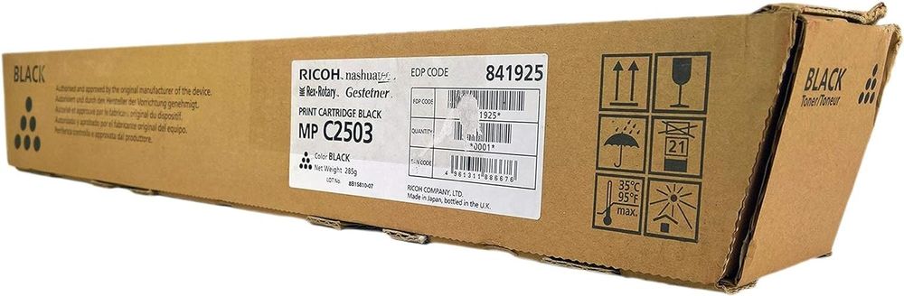 Ricoh Aficio MP C2003/MP C2011/MP C2503 black Toner, 841925 (Neu und ...