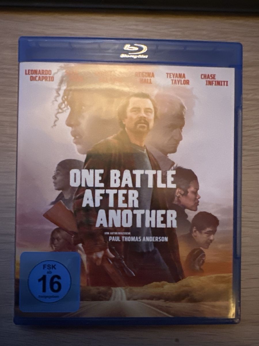 Blu-ray One Battle After Another mit DiCaprio, neuwertig (Gebraucht) in ...