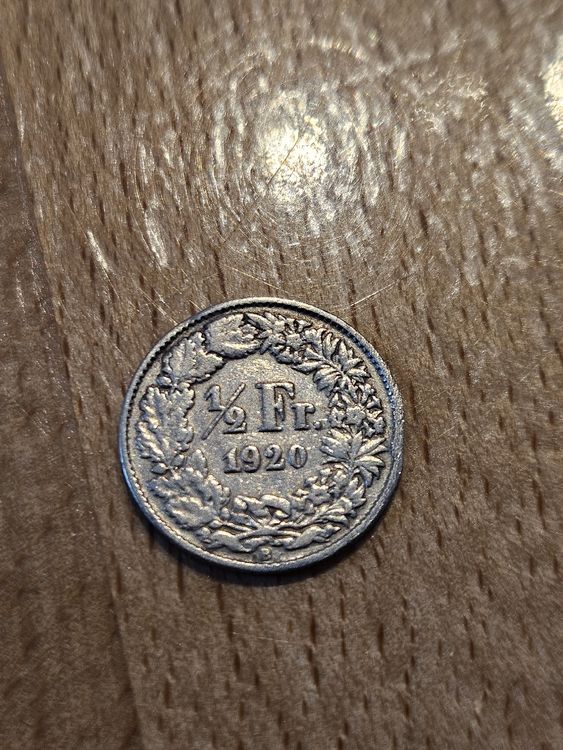 50 Rappen 1920 (Gebraucht) in Ambrì für CHF 2 – mit Lieferung auf Ricardo kaufen