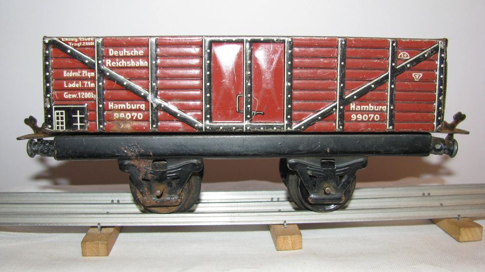 KARL BUB Nr. 99070 -Offener Güterwagen, 2achsig, Met. Spur0 (Gebraucht ...