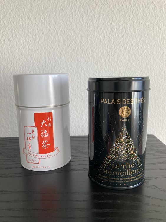 2er Set Teedosen "Merveilleux & Neujahr" + GESCHENK (NEU!) (Neu und ...
