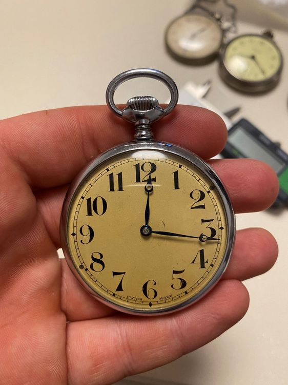 Swiss made Taschenuhr (Gebraucht) in Effretikon für CHF 19 – mit Lieferung auf Ricardo kaufen