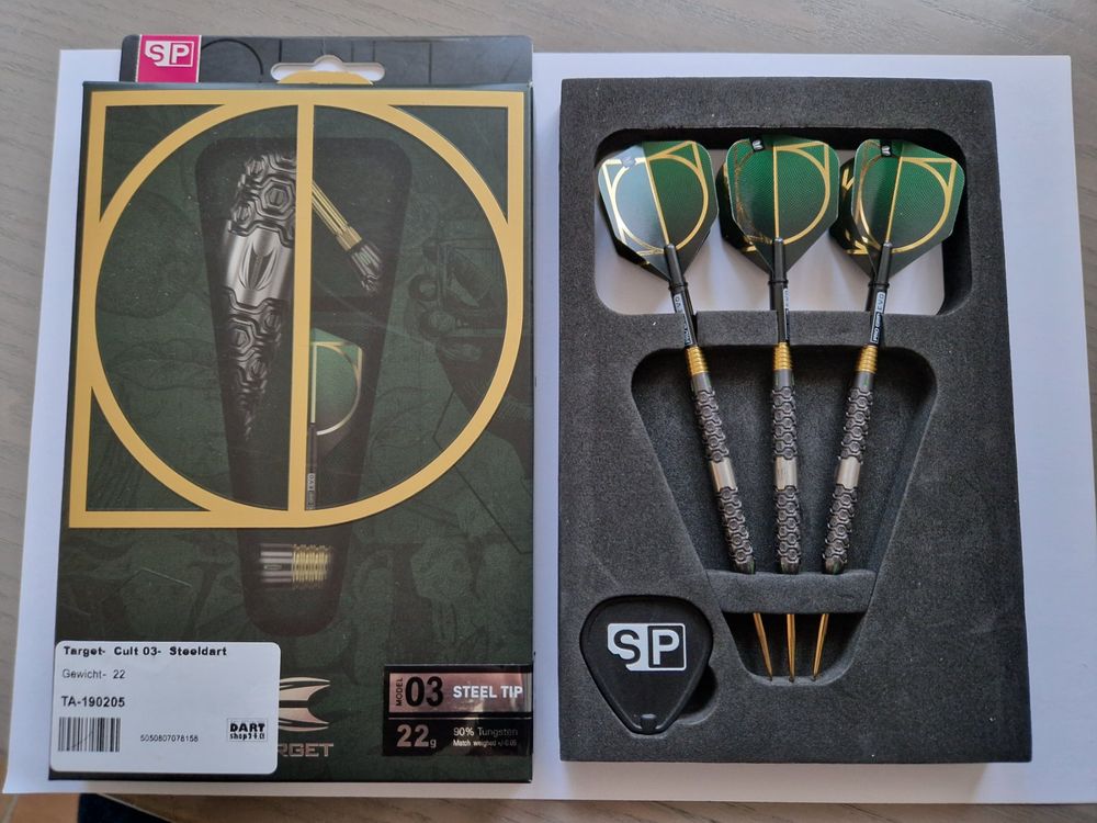 Target Cult 03 SP Darts 22g (Gebraucht) in Henau für CHF 55 – mit ...