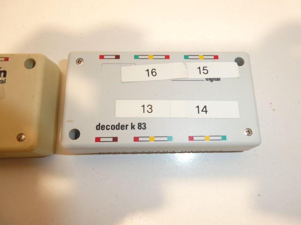 2 Märklin Digital Decoder k 83 Empfängermodul HO 6083 (M173) (Gebraucht ...