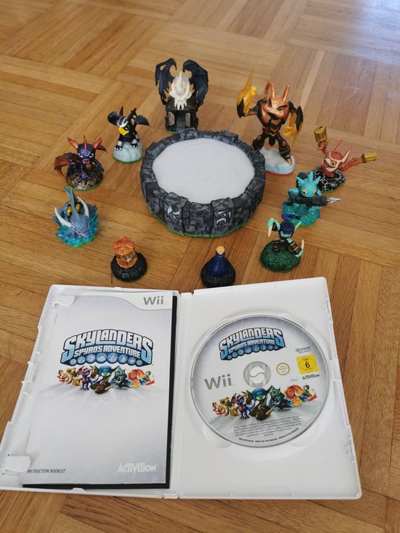 Wii Skylanders + Figuren (Gebraucht) in solothurn für CHF 10 – nur ...